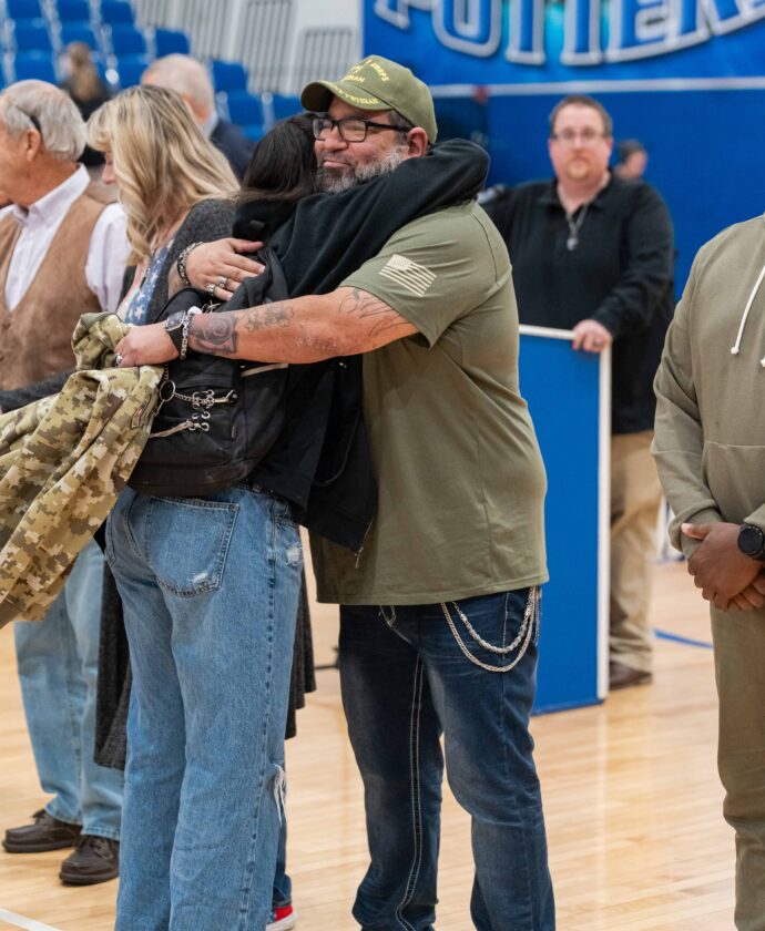 VETERANS HONORED AT POTTER FIELDHOUSE | News, Sports, Jobs - The Review